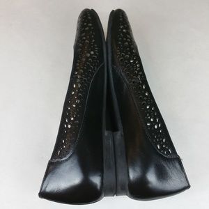 Propet | Shoes | Propet Cicely Black Laser Cut Ballet Flat 9naa | Poshmark